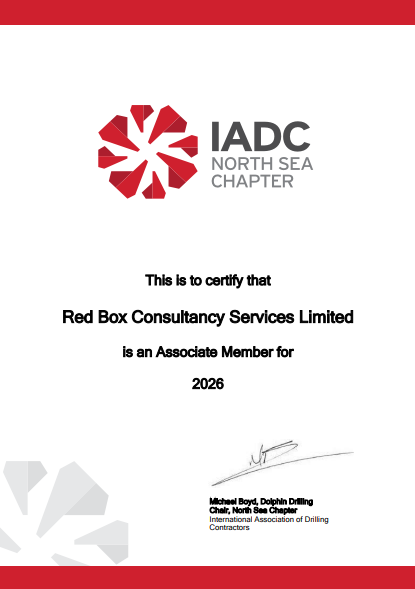 Red Box Renew IADC Membership - Red Box Consultancy Services
